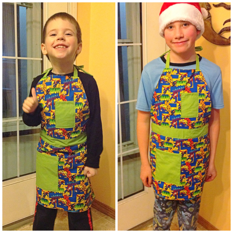 Child Sized Full-Length Apron – KateWares